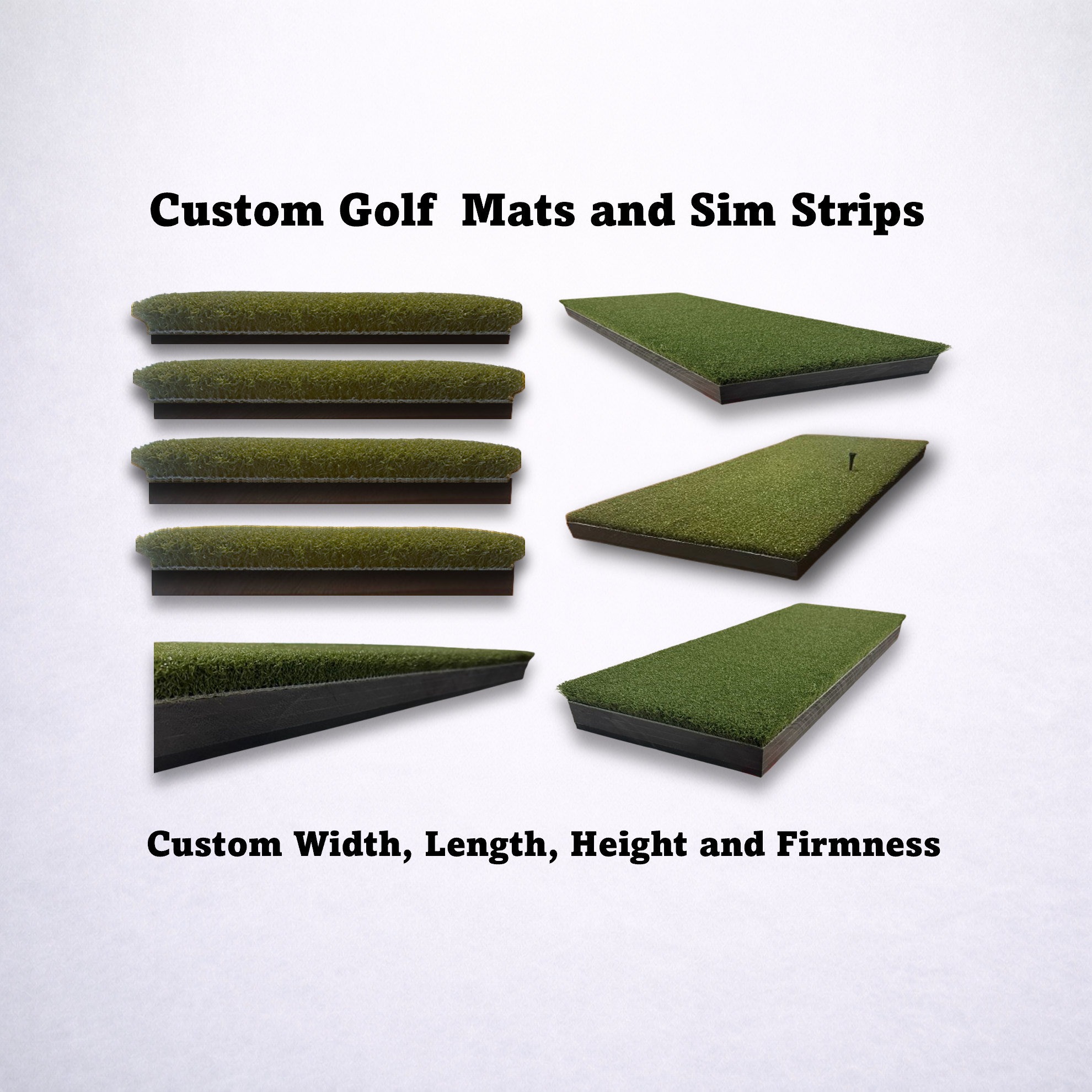 EZ Tee Custom Golf Mats – Pro Backyard Living