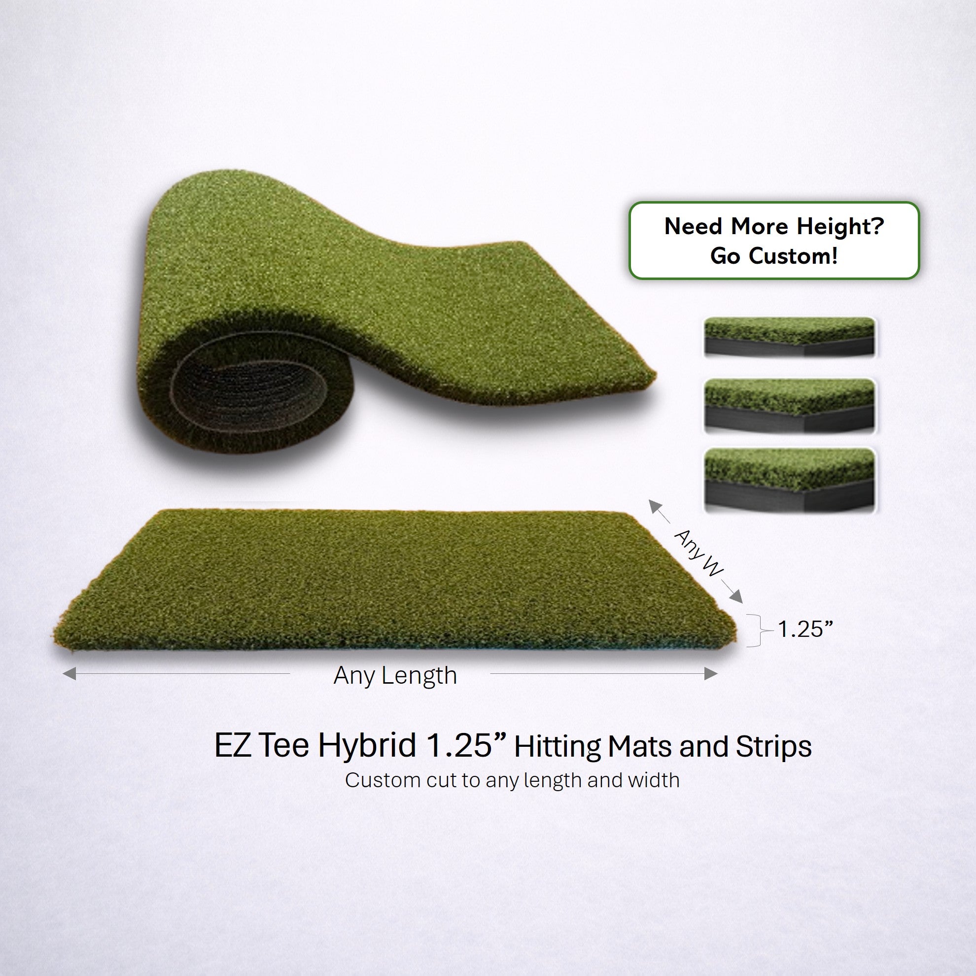 EZ Tee Hybrid Hitting Mats – Pro Backyard Living